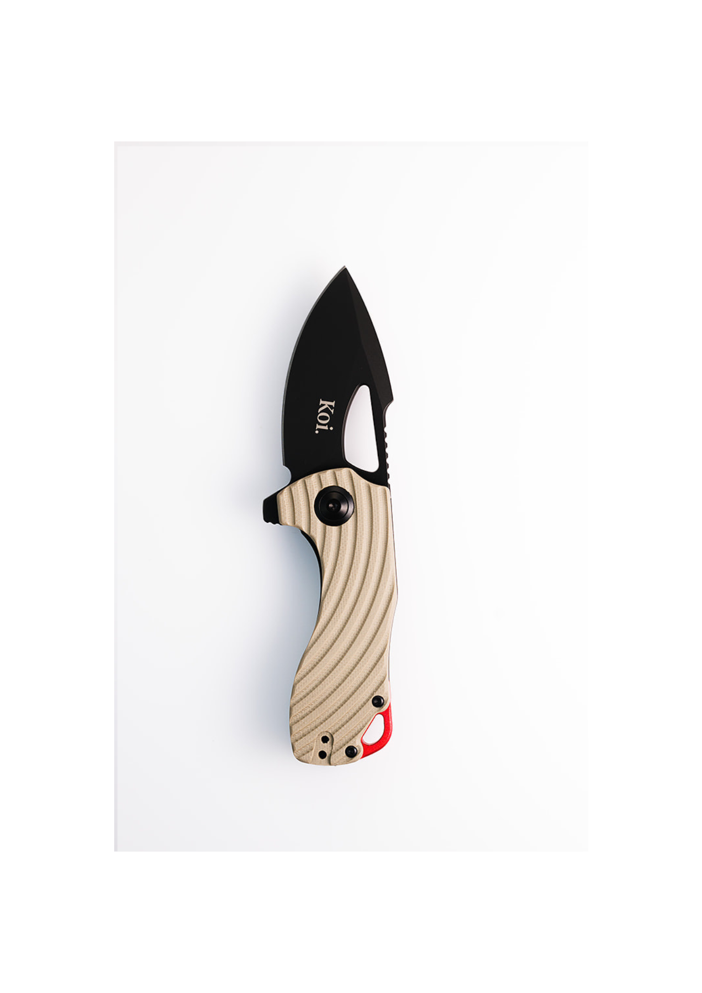 The "Olivia" Pocket Knife - Beige Handle – Big Red Knives