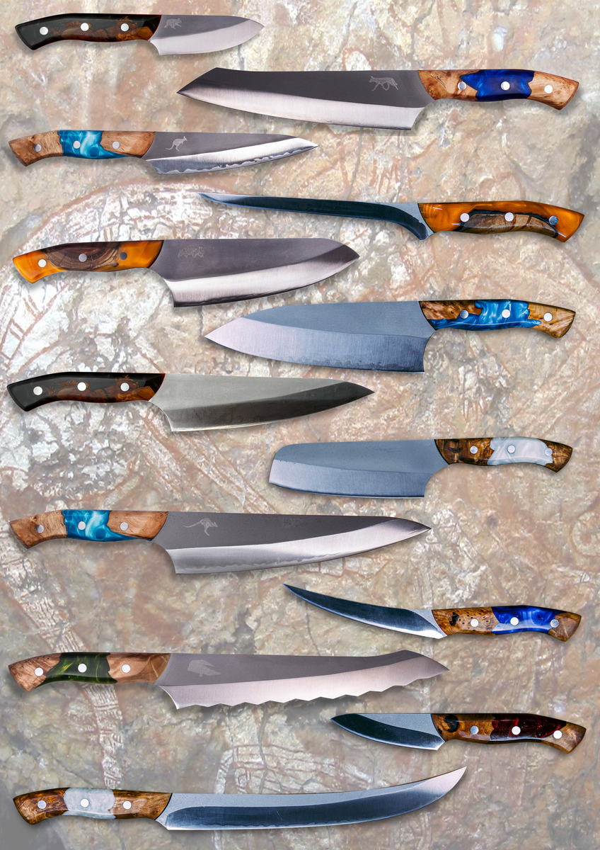 13 Knife Set | Big Red Kit – Big Red Knives