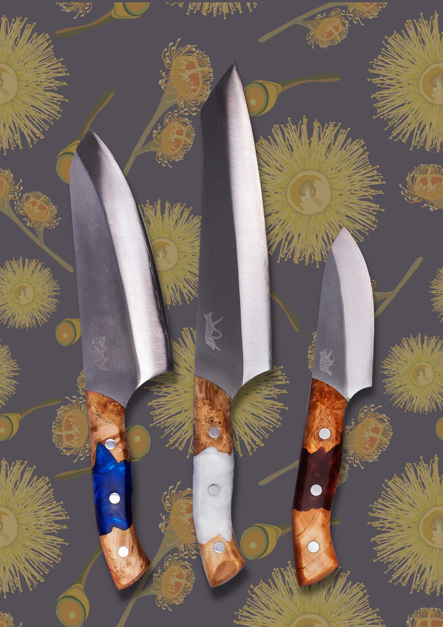 The Chopper Set | The Big Red Chopper Set – Big Red Knives